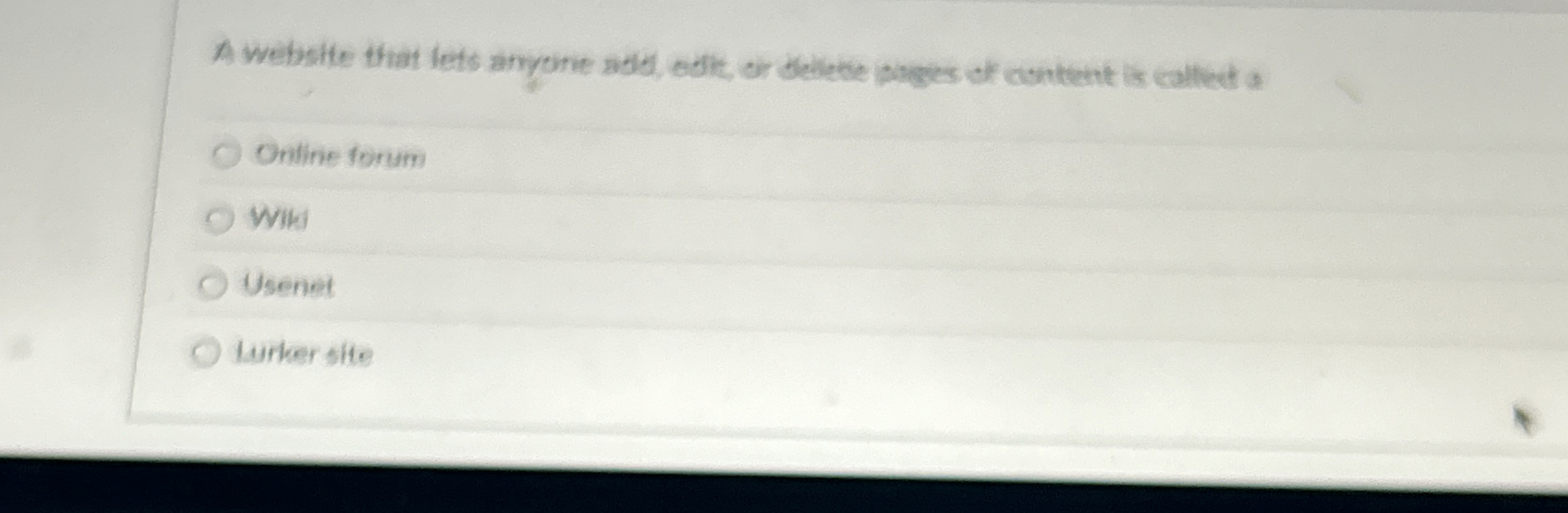 A website that lets amyone add, odt, or deliete pages | Chegg.com