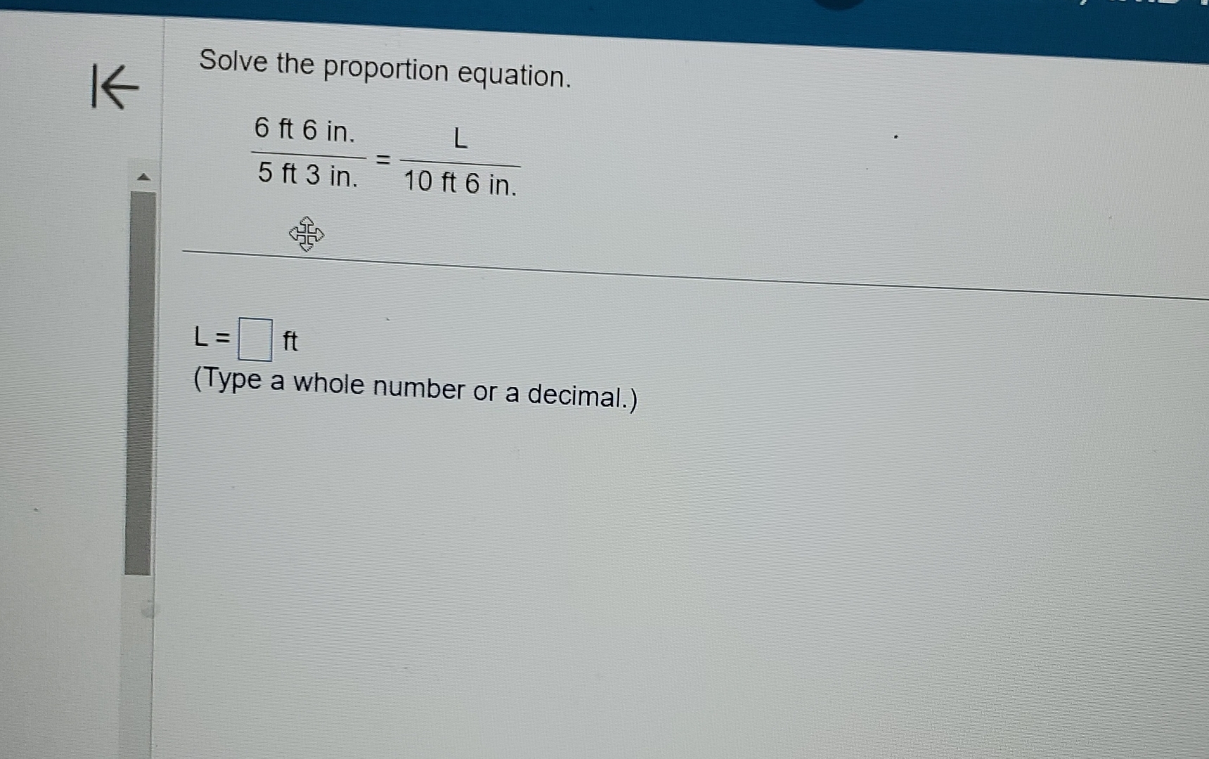 Solved Solve the proportion | Chegg.com
