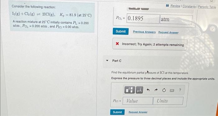 Solved Review Constants Periodic Table Consider the | Chegg.com