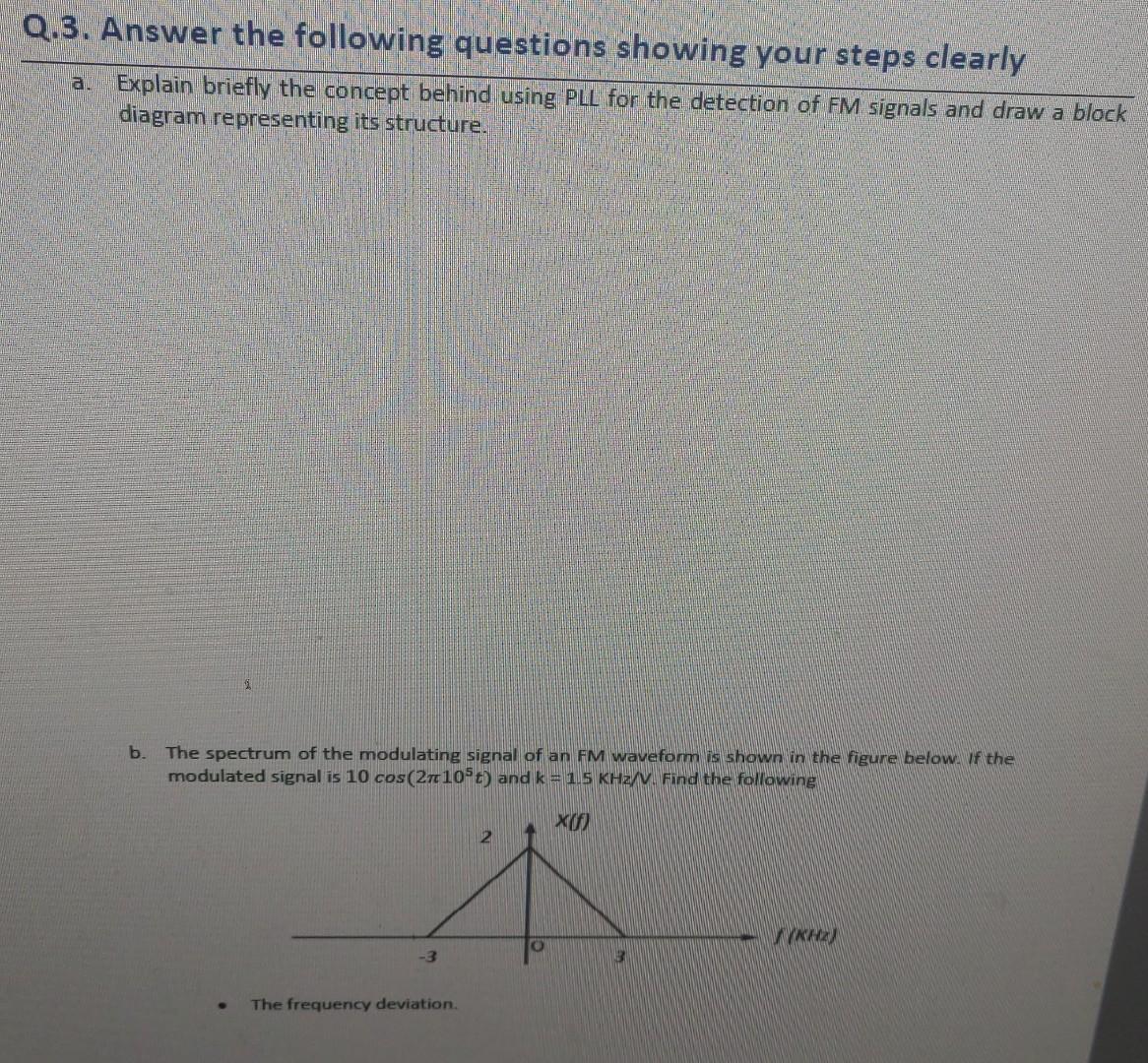 Solved Q.1. Answer the following questions showing all | Chegg.com
