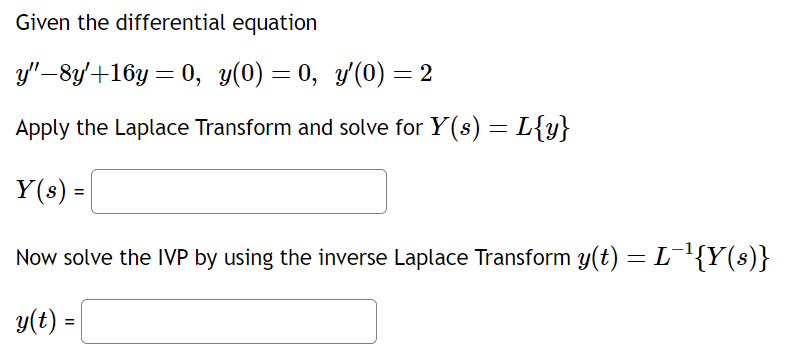Solved Given the differential | Chegg.com