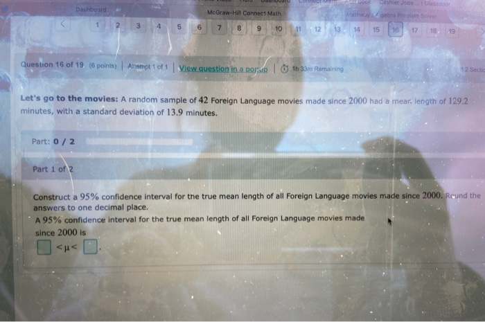 Solved T U U UUSMUU Co Dashboard McGraw-Hill Connect Math 6 | Chegg.com