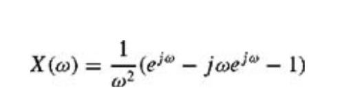 7.3.2 The Fourier transform of the triangular pulse | Chegg.com