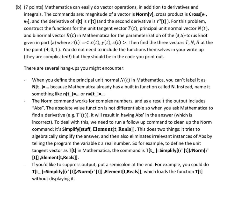 x=f(t)y=g(t)z=h(t) and similarly for a curve in R2 if | Chegg.com