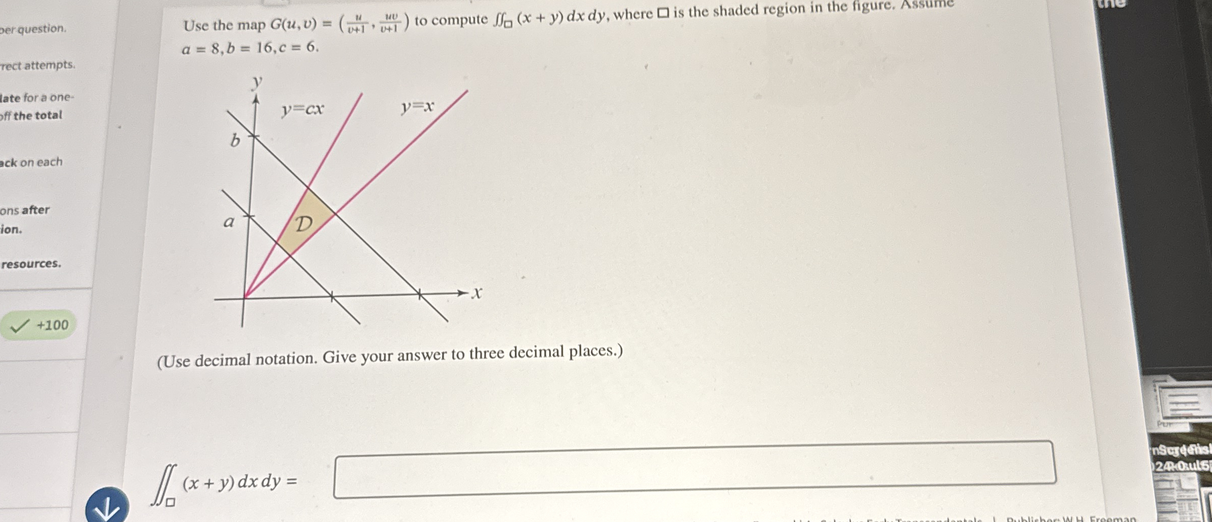 Solved er question.rect attempts.Use the map | Chegg.com