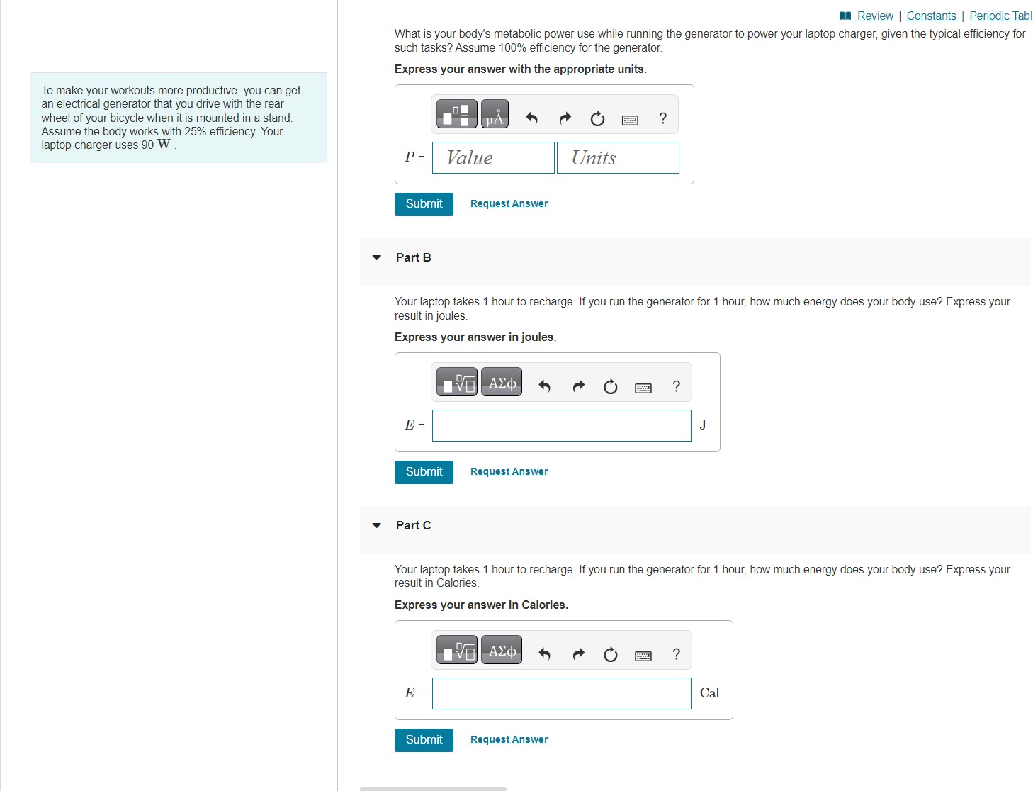Solved What is your body's metabolic power use while running | Chegg.com