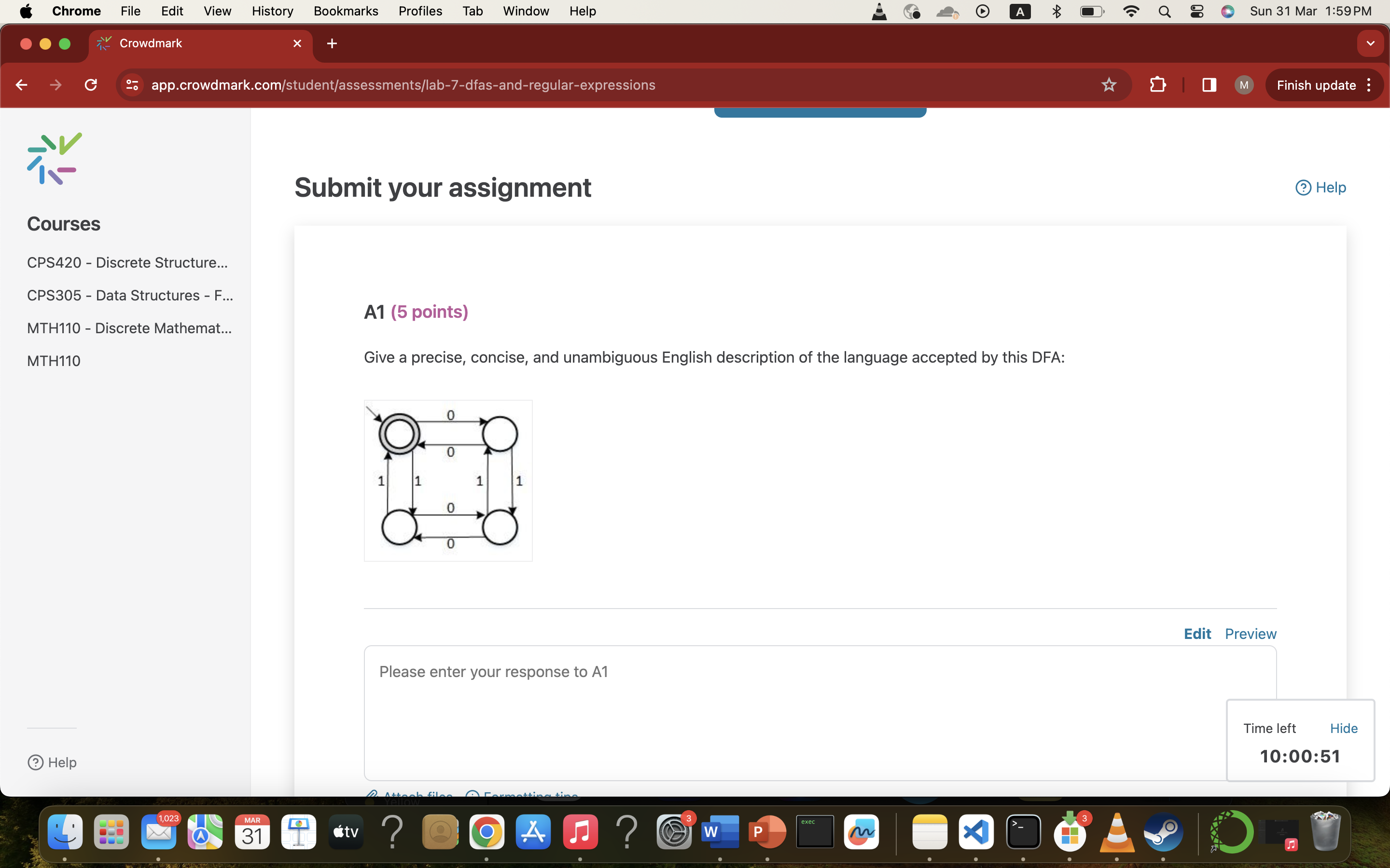 Solved Give a precise, concise, and unambiguous English | Chegg.com