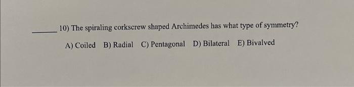 Solved Fossils Pre-lab Print Name Section # There are 10 | Chegg.com