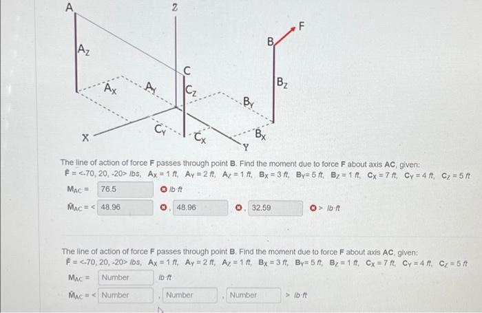 Solved A Az X Ax A Cy 2 1 C Cz ·Ćx 48.96 By Number B Bx Y | Chegg.com