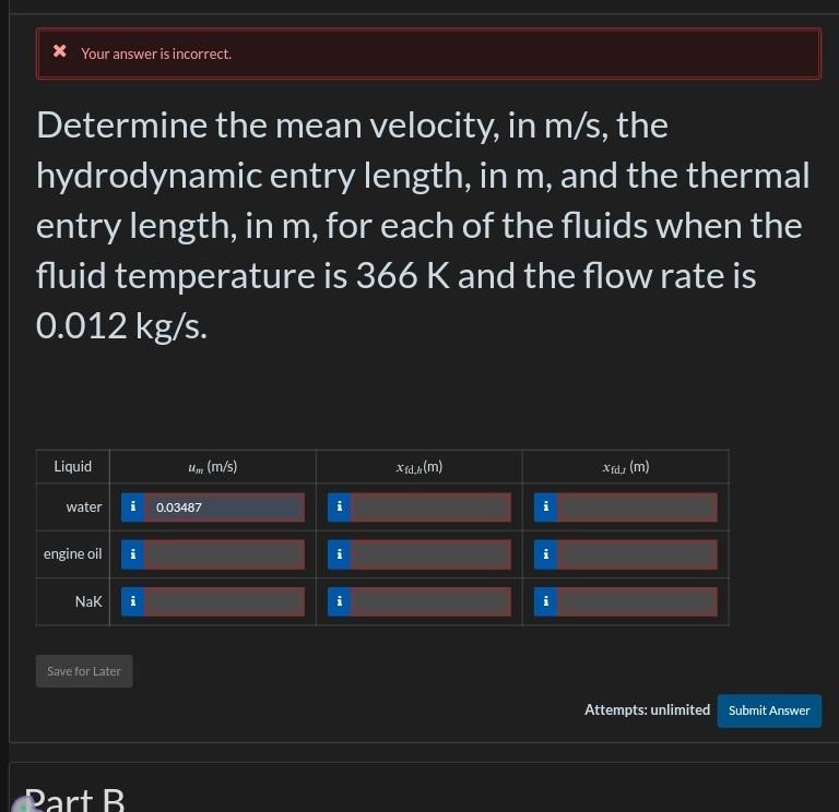 Solved Determine the mean velocity, in m/s, the hydrodynamic | Chegg.com