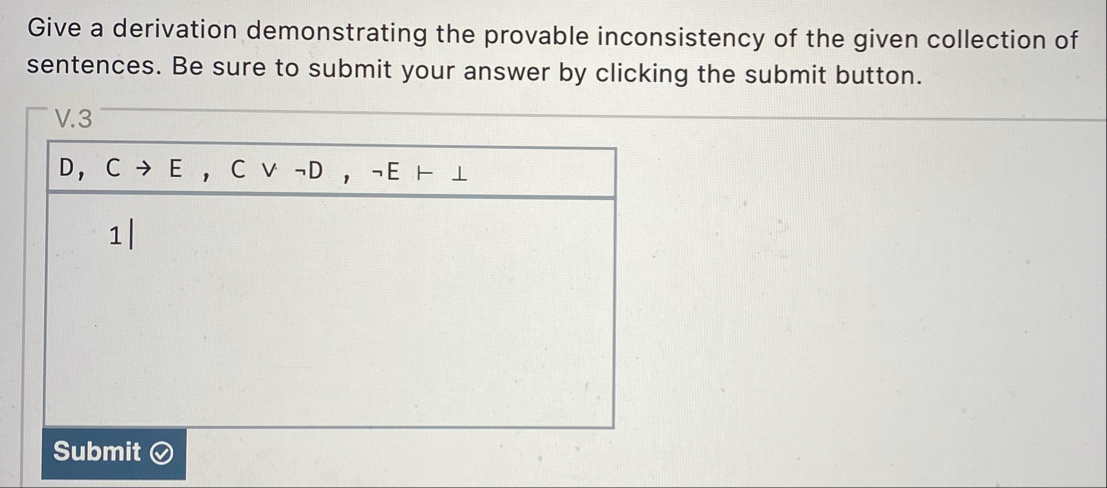 Solved Give a derivation demonstrating the provable | Chegg.com