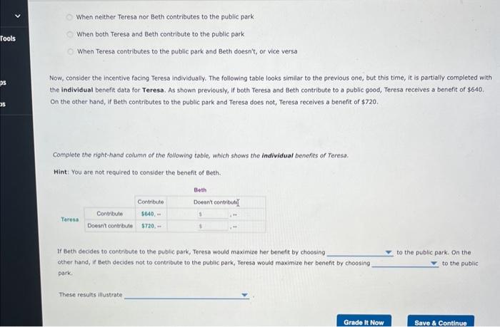 Solved 3. Voluntary contributions toward a public good | Chegg.com