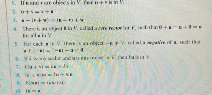 Solved 1. Let V be the set of positive real numbers. Define | Chegg.com