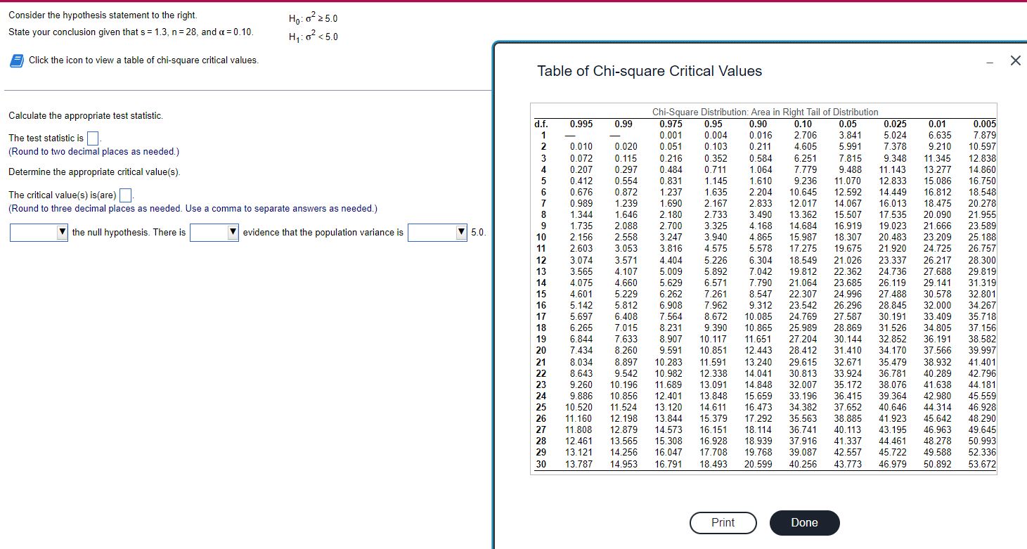 Solved Consider the hypothesis statement to the right.State | Chegg.com