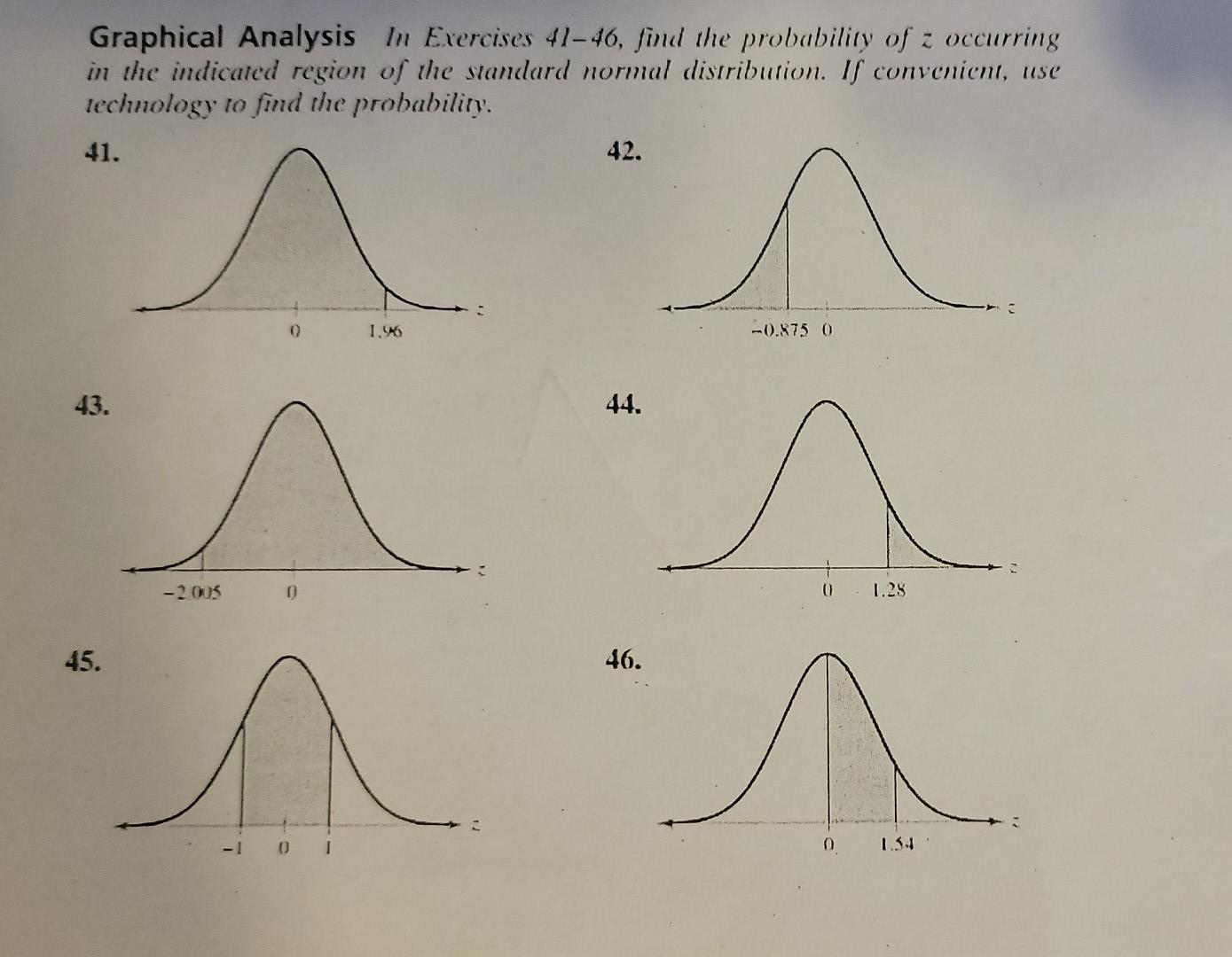 Solved Graphical Analysis In Exercises 41-46, find the | Chegg.com