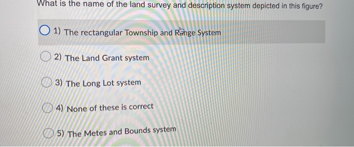 Solved SIL What is the name of the land survey and | Chegg.com
