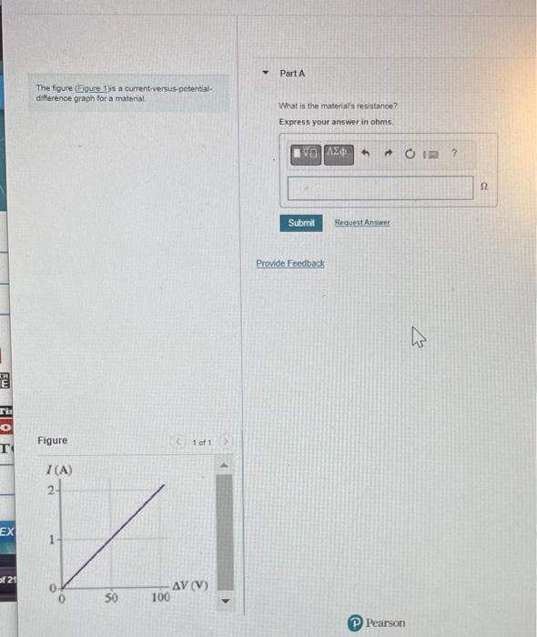 Solved The figure (Figure 1) s a current-versus-potential- | Chegg.com