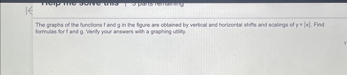 Solved ed across the y-axis (compressed if xis to result in | Chegg.com