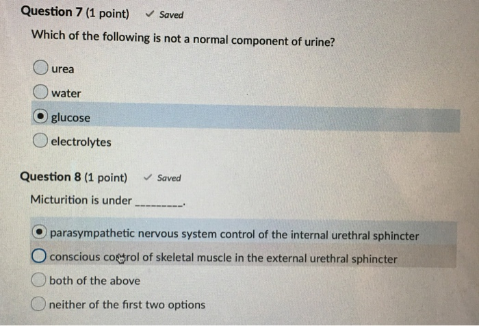 Solved Question 7 (1 point) Saved Which of the following is | Chegg.com