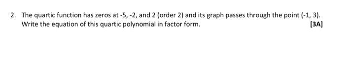Solved 1. The following function is vertically stretched by | Chegg.com