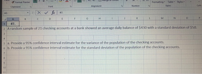 Solved Format Painter Formatting Table Styles Styles | Chegg.com