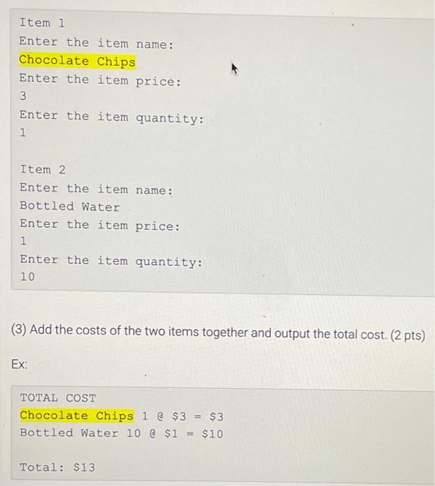 Solved 1 Create Three Files To Submit Item