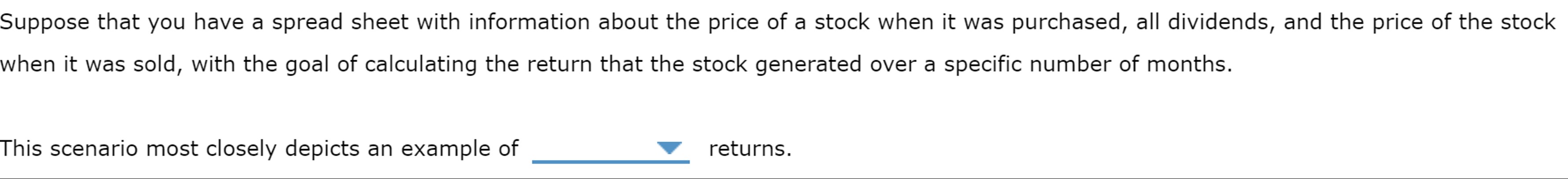 Solved Suppose that you have a spread sheet with information | Chegg.com