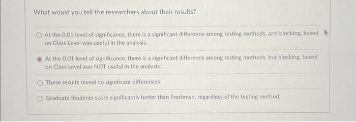 Solved In an experiment to determine the best method by | Chegg.com