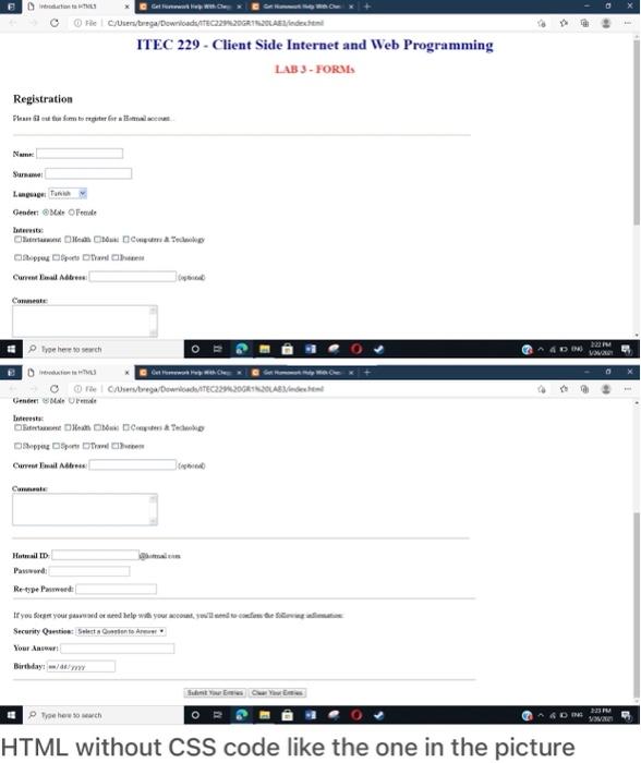 Solved E Ole C/ga/Download 2.20GRTLAR ITEC 229 - Client Side | Chegg.com