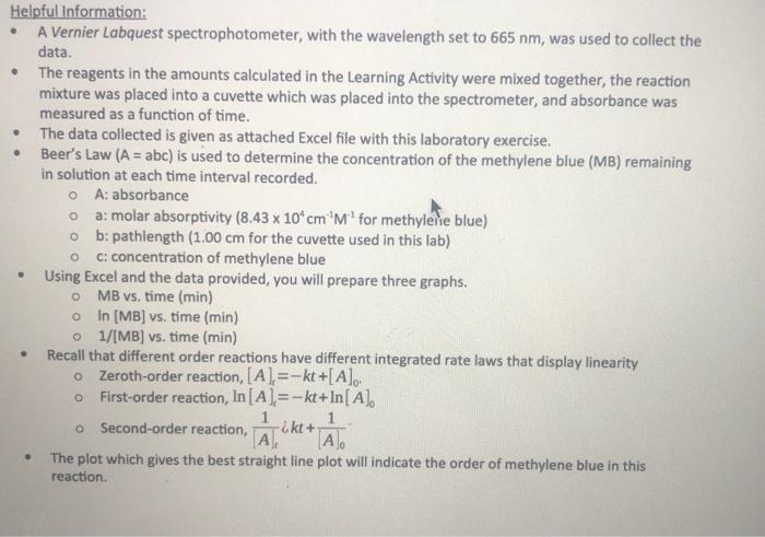 . Helpful Information: A Vernier Labquest | Chegg.com