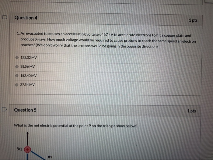 Solved D Question 4 1 pts 1. An evacuated tube uses an | Chegg.com Solved D Question 4 1 pts 1. An evacuated tube uses an | Chegg.com