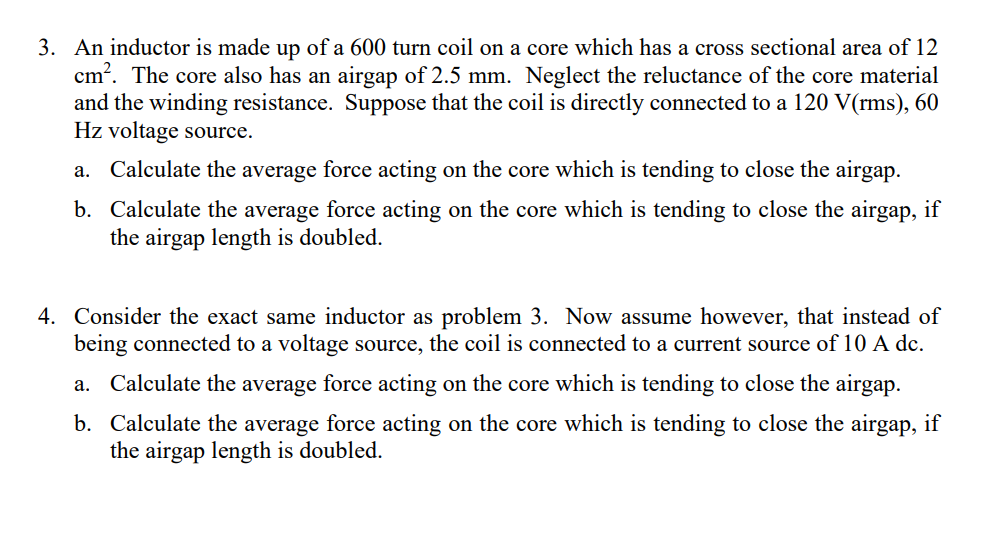 Please answer Question 4 ﻿Parts a and b. ﻿Thanks! | Chegg.com