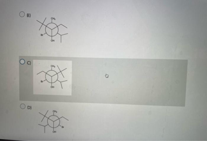 Solved Convert the Fischer projection shown below into a | Chegg.com