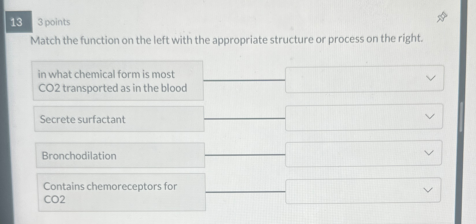 Solved 133 ﻿pointsMatch the function on the left with the | Chegg.com