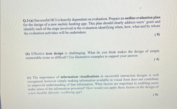 Solved Q.3 (a) Successful HCl is heavily dependent on | Chegg.com