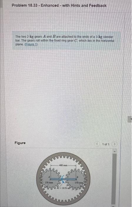[Solved]: Problem 18.33 - Enhanced - with Hints and Feedbac