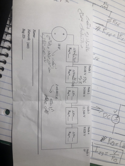 Solved A1 Node 1 Node 2 Node 3 Node 4 Node 5 Creas esIL OV | Chegg.com
