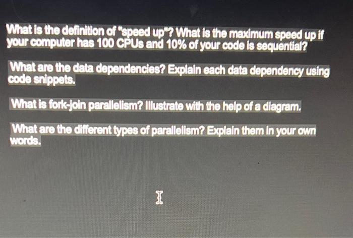 Solved What is the definition of "sesed up"? What is the | Chegg.com