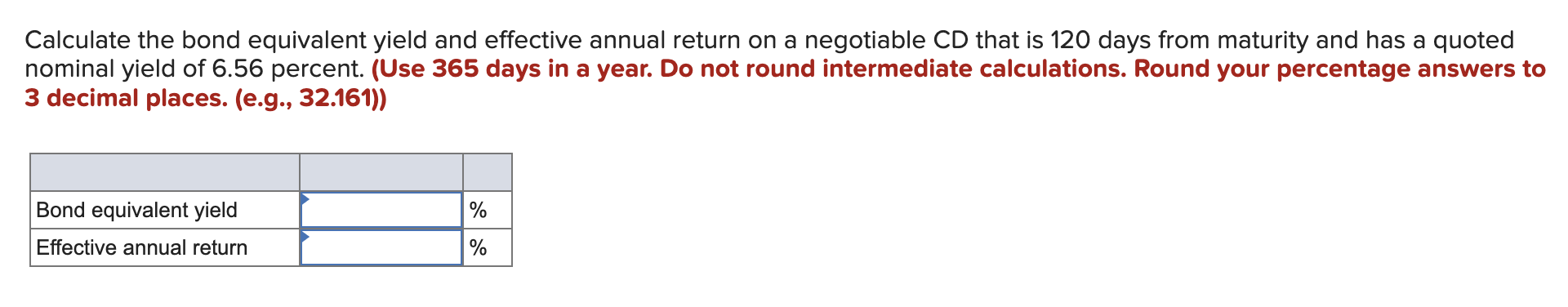 Solved Calculate the bond equivalent yield and effective | Chegg.com