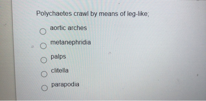 Solved Question 1 The complex chewing apparatus found in | Chegg.com