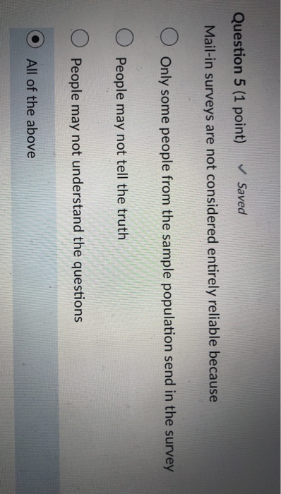 Solved Question 1 (1 point) Saved When an inductive argument | Chegg.com