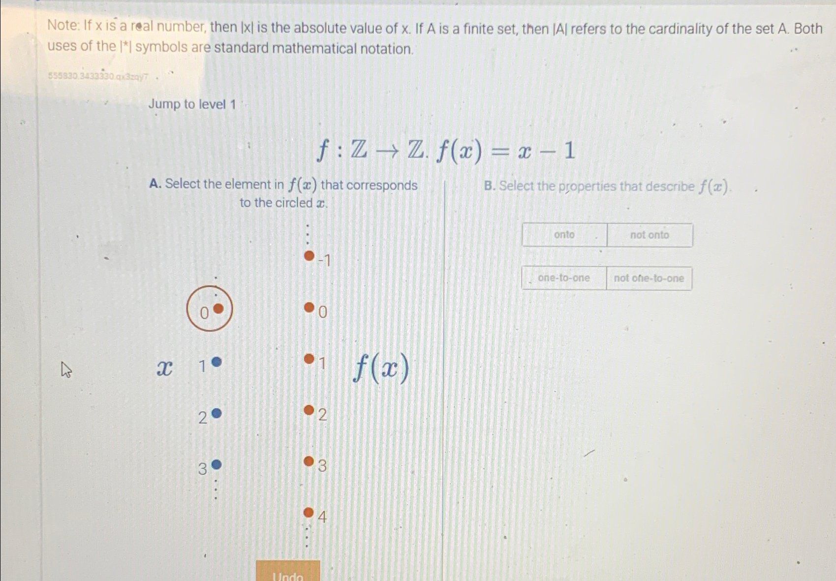 Solved Note: If x ﻿is a real number, then |x| ﻿is the | Chegg.com