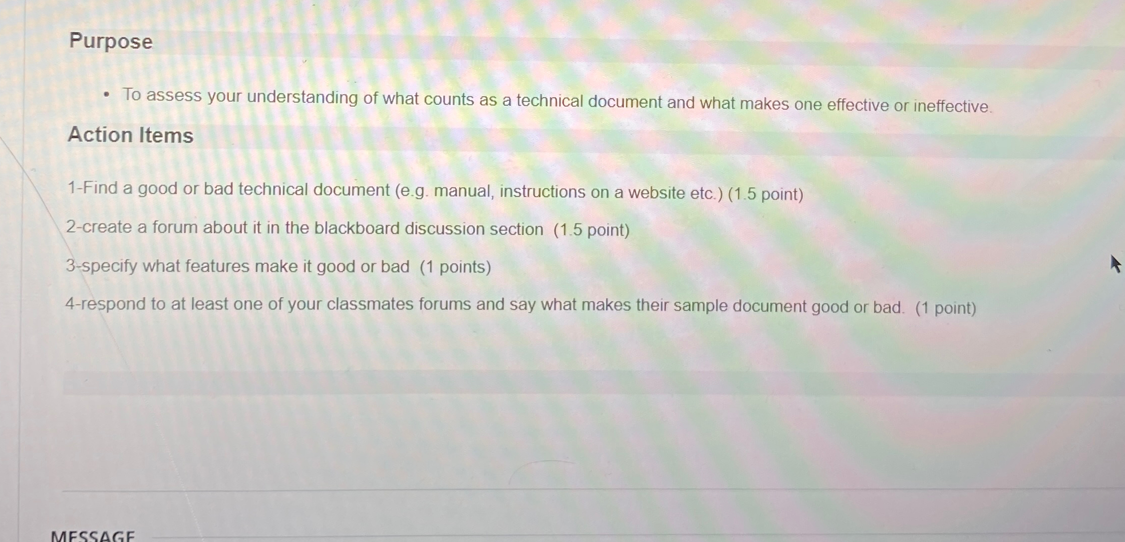 Solved PurposeTo assess your understanding of what counts as | Chegg.com
