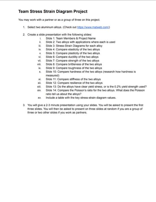 2. Create a slide presentation with the following | Chegg.com