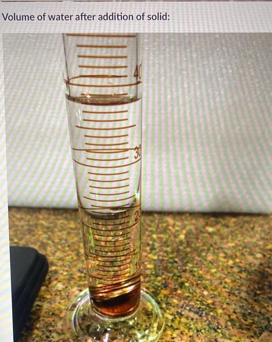 Solved Part D: Graphing Mass and Volume 1) Read Part D: | Chegg.com