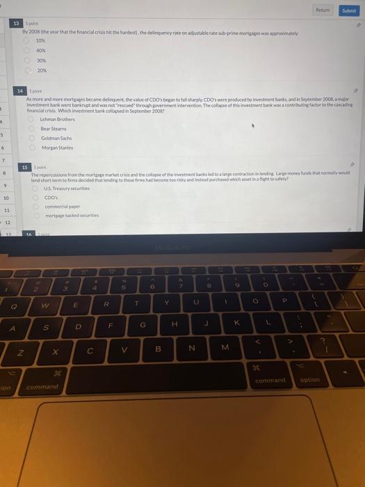 I point MBS have a "Waterfall" payment structure. | Chegg.com