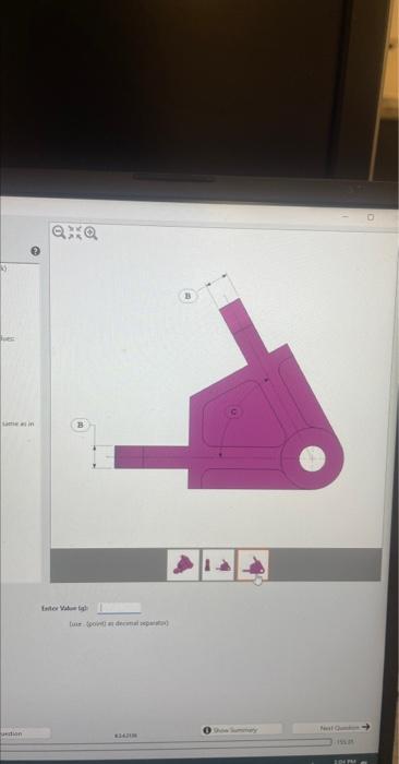 Solved B40902: Basic Part - Step 2 - (Radial Swing Block) | Chegg.com