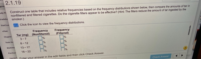 Solved the Construct one table that includes relative | Chegg.com