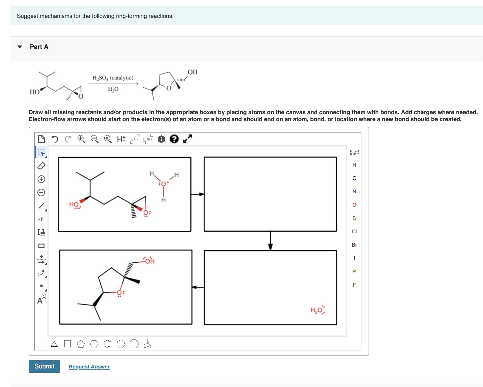 Solved Suggest mechanisms for the following ring-forming | Chegg.com
