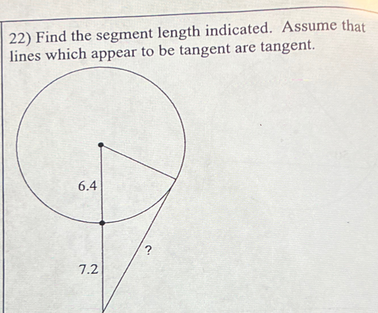 Solved Find the segment length indicated. Assume that lines | Chegg.com